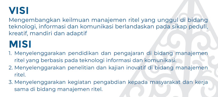 Visi dan Misi